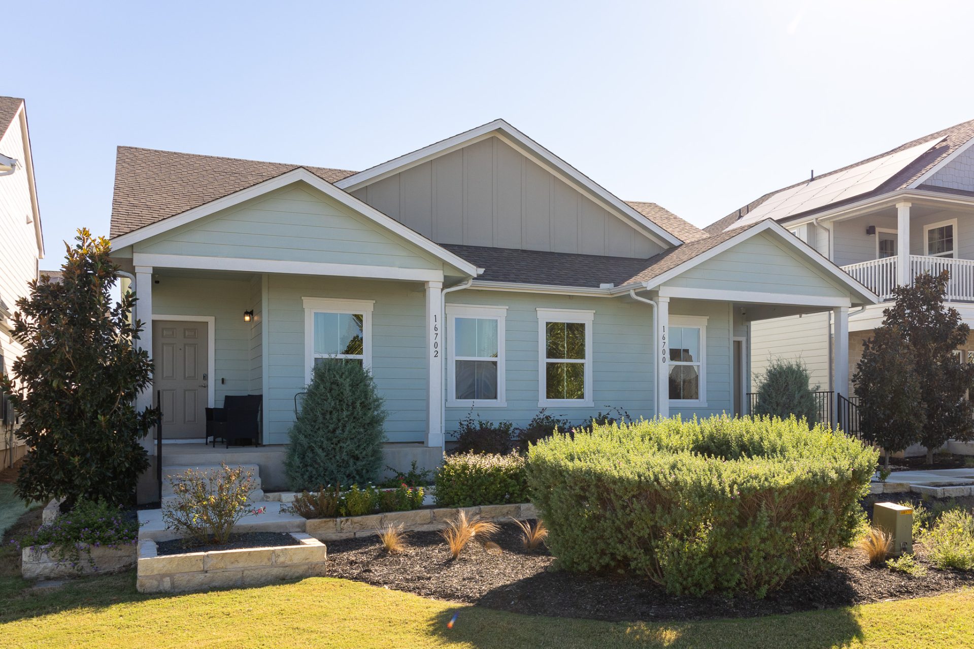 Duplex | 16702 Sonoma Breeze Drive | New Homes in Manor