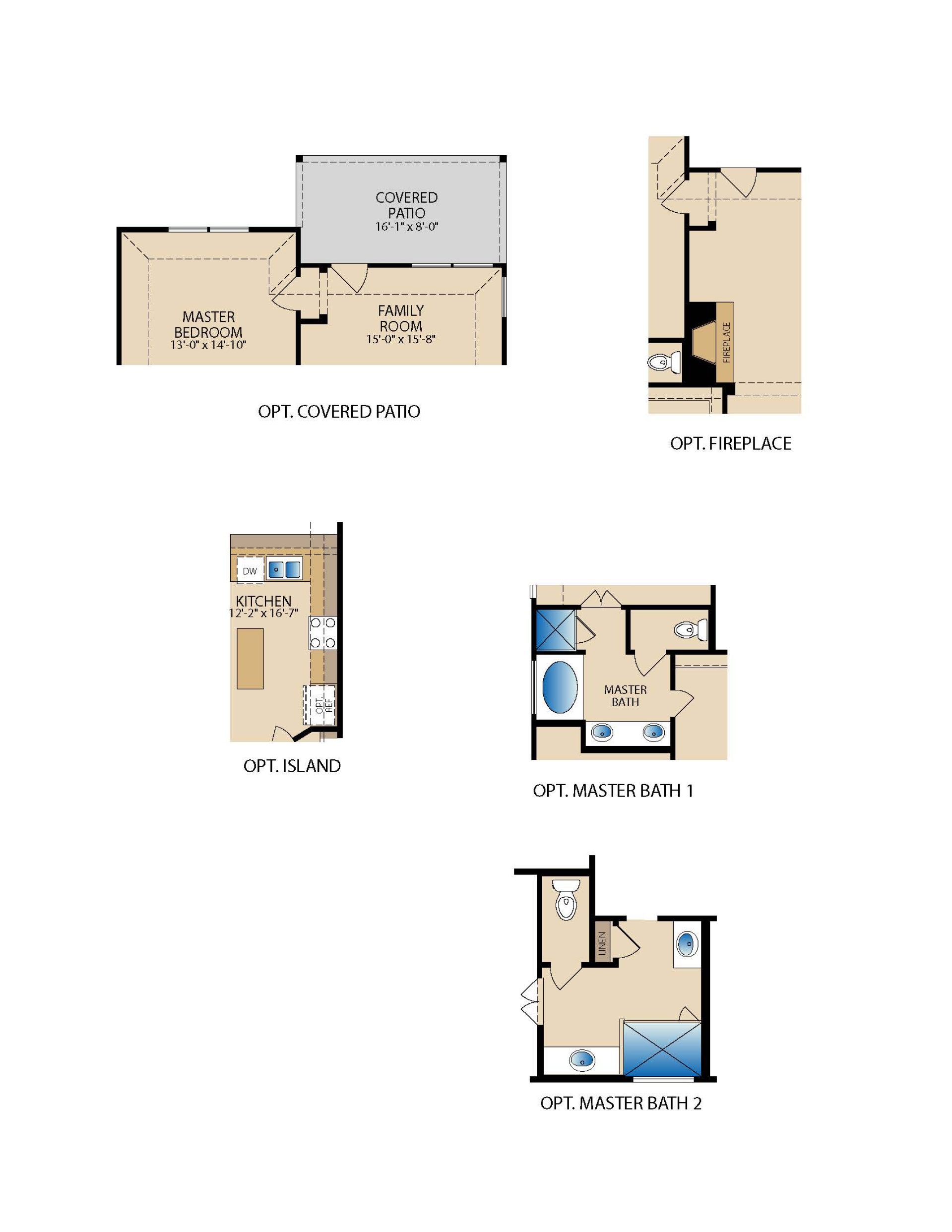 New Home Floor Plans | Statler Detail Floor Plan